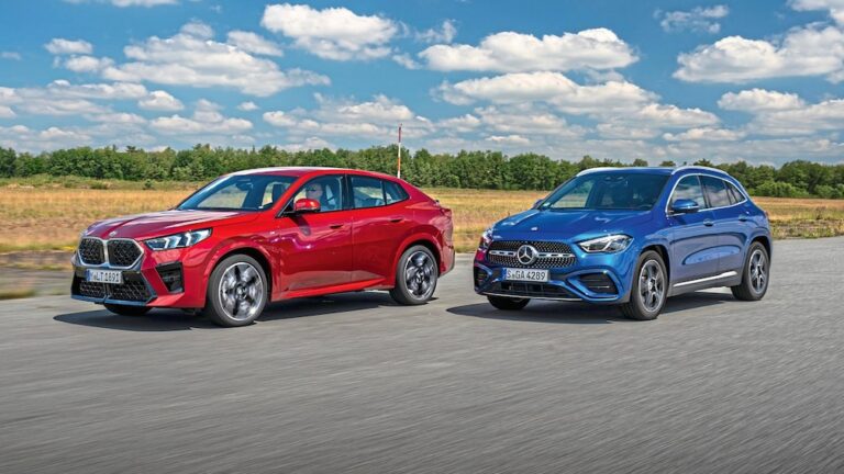 【果たして勝者は？】ディーゼルを搭載した「BMW X2」vs「メルセデスGLA」ドイツ製コンパクトSUVの一騎打ち！ - AUTO BILD JAPAN Web（アウトビルトジャパンウェブ ...