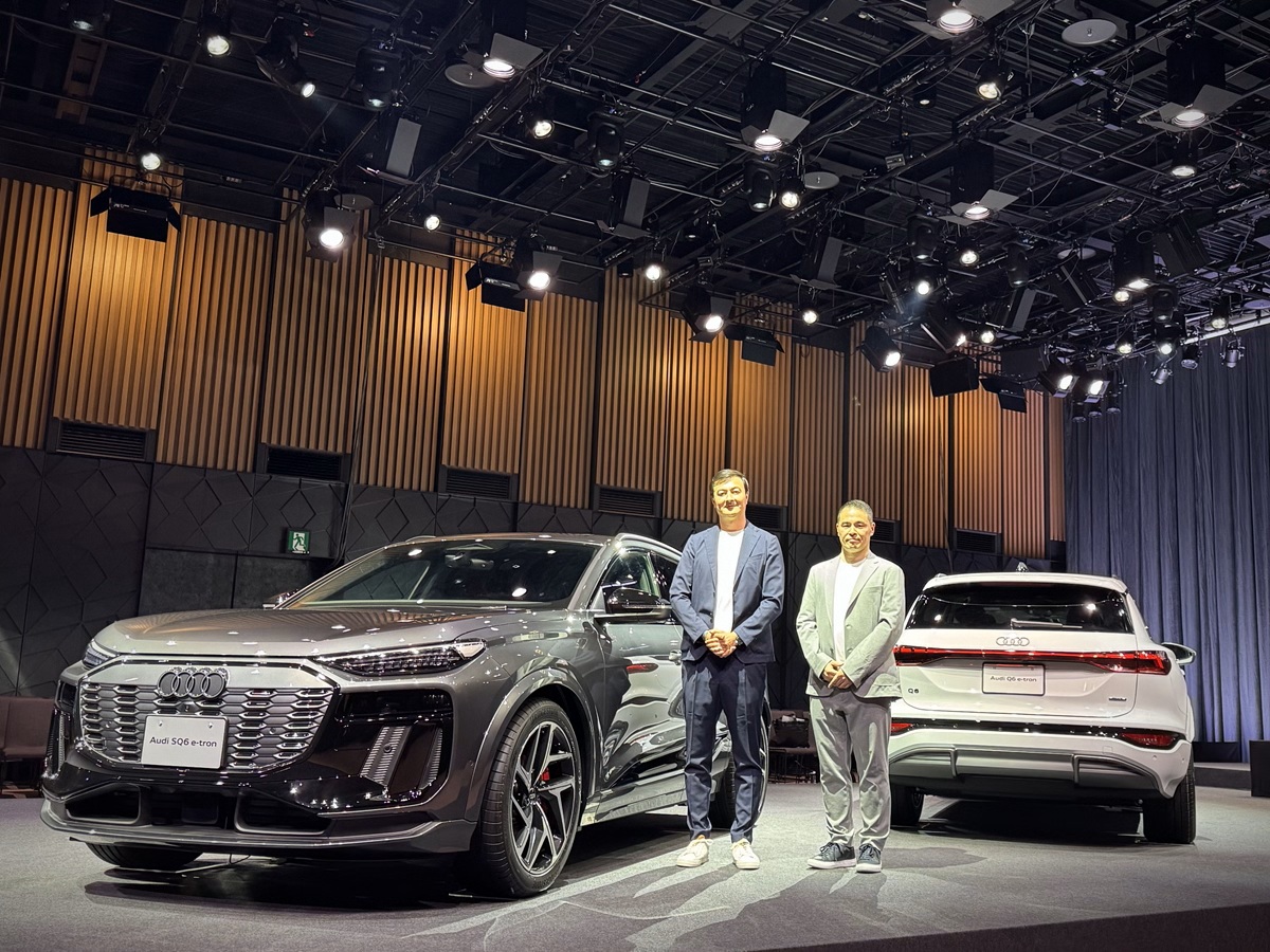 アウディの新型BEV「Audi Q6 e-tron（アウディ Q6 e-tron）」が日本上陸 あらゆる性能を向上させた新プラットフォームPPEを採用した新世代 - AUTO BILD ...